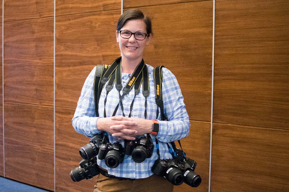 Female Photographer Nikon